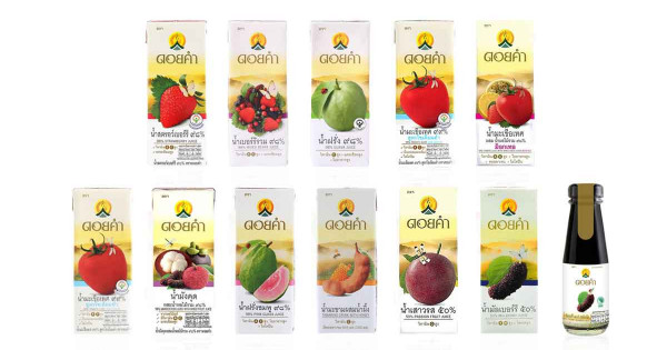 Wholesale market for Thai quality productsDOI KHAM Fruit Juices | Best ...
