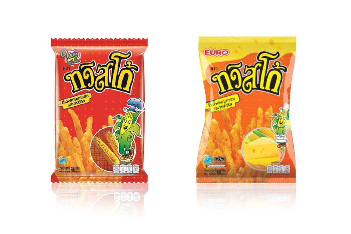 Wholesale market for Thai quality productsTWISTKO, Corn Snack with BBQ ...