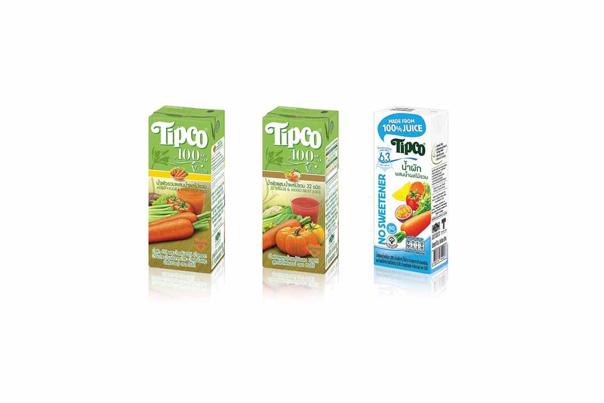 Wholesale market for Thai quality productsTIPCO 100% Veggie Juice| Best ...
