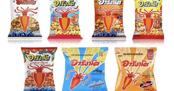 Wholesale market for Thai quality productsARINGATO Cuttlefish Cracker ...