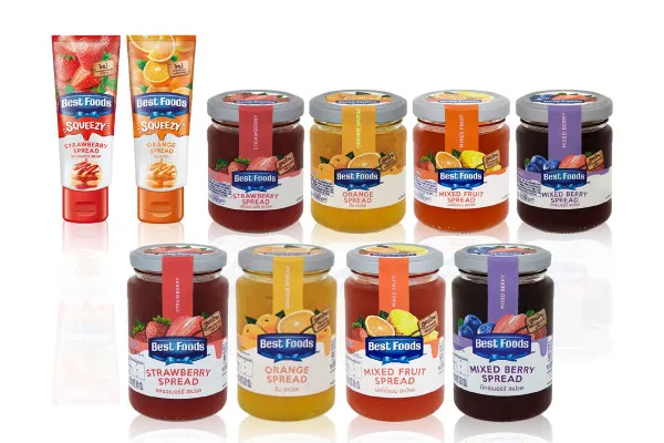 Wholesale market for Thai quality productsBEST FOODS, Fruit Jam Spread ...